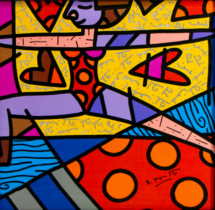 Romero Britto Cjr Fine Arts Framing